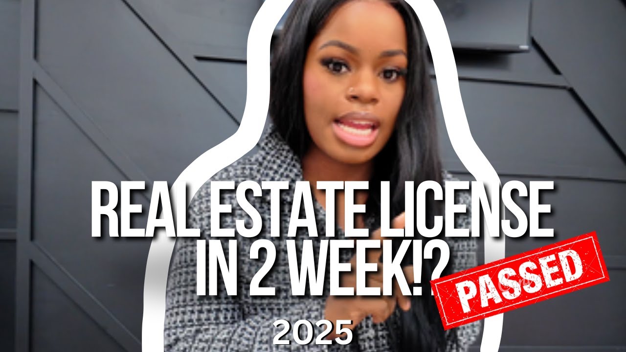 How I Got My Real Estate License in 2 Week +Tips to Pass Quickly - YouTube