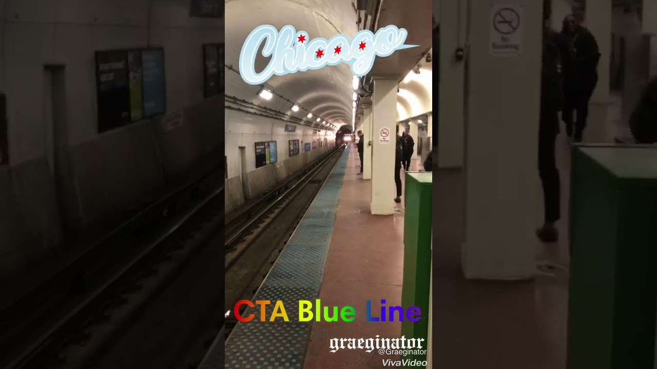 Graeginator at CTA Blue Line Clinton Station in Downtown Chicago - YouTube