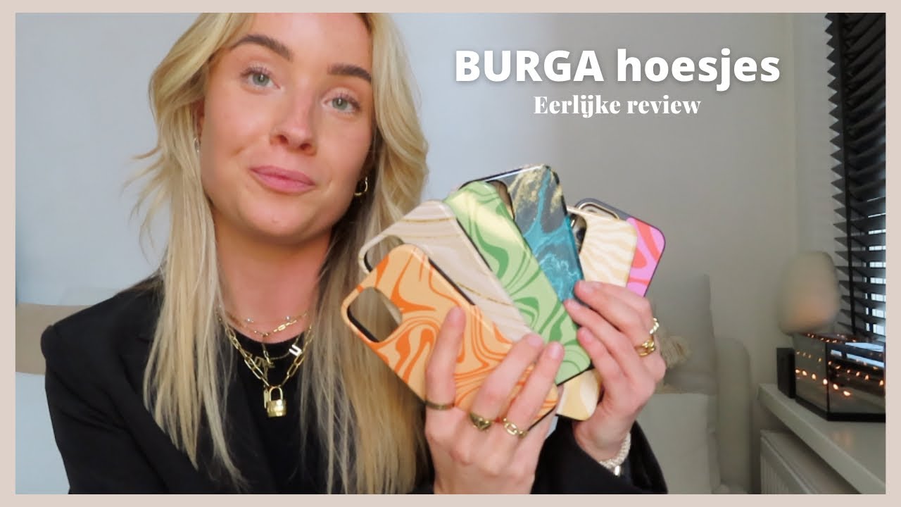 BURGA hoesjes eerlijke review💗💛🧡 - YouTube