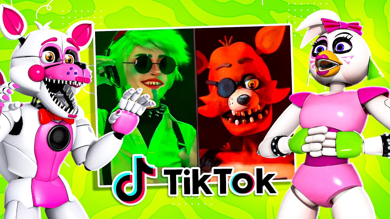 Glamrock Chica FINDS EPIC FNAF Cosplays with Funtime Foxy! - YouTube