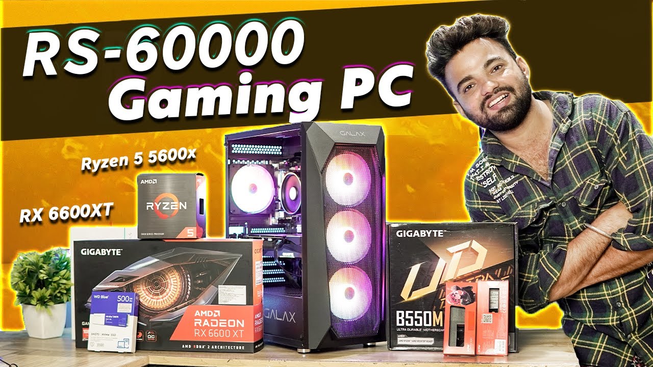 60000 Best Gaming PC Build 2023 | Budget Gaming PC Build Under 60000 ...