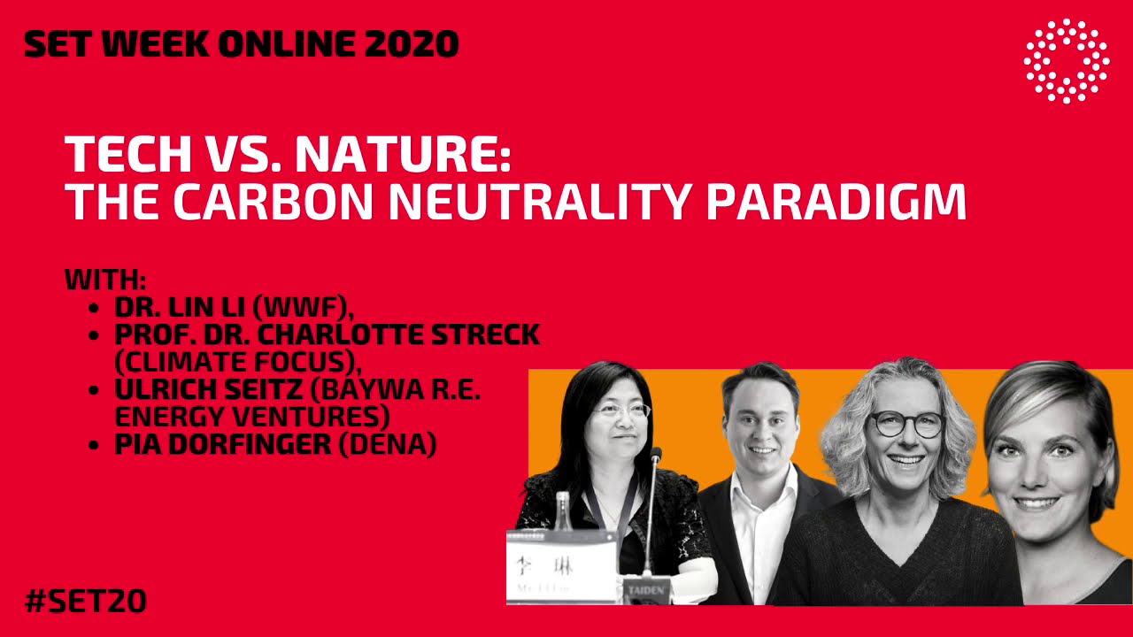 TECH VS. NATURE: The Carbon Neutrality Paradigm - SET PANEL - YouTube