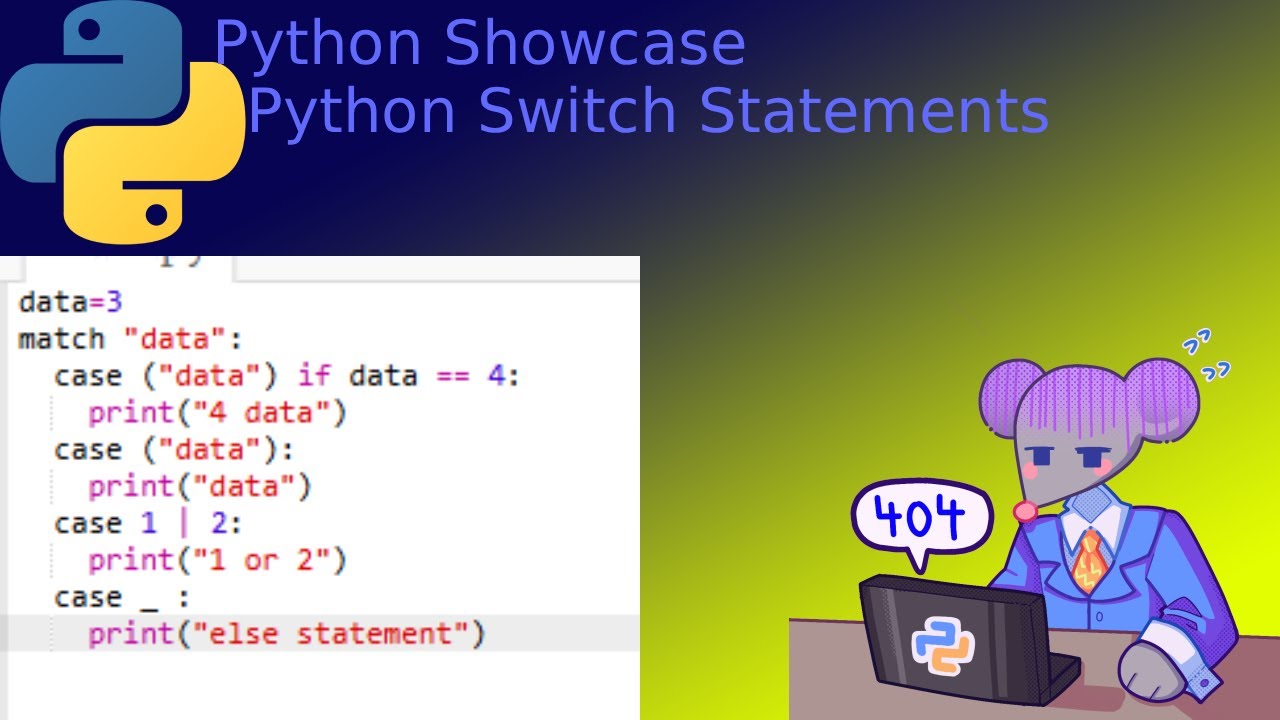 Python Switch Statements - YouTube