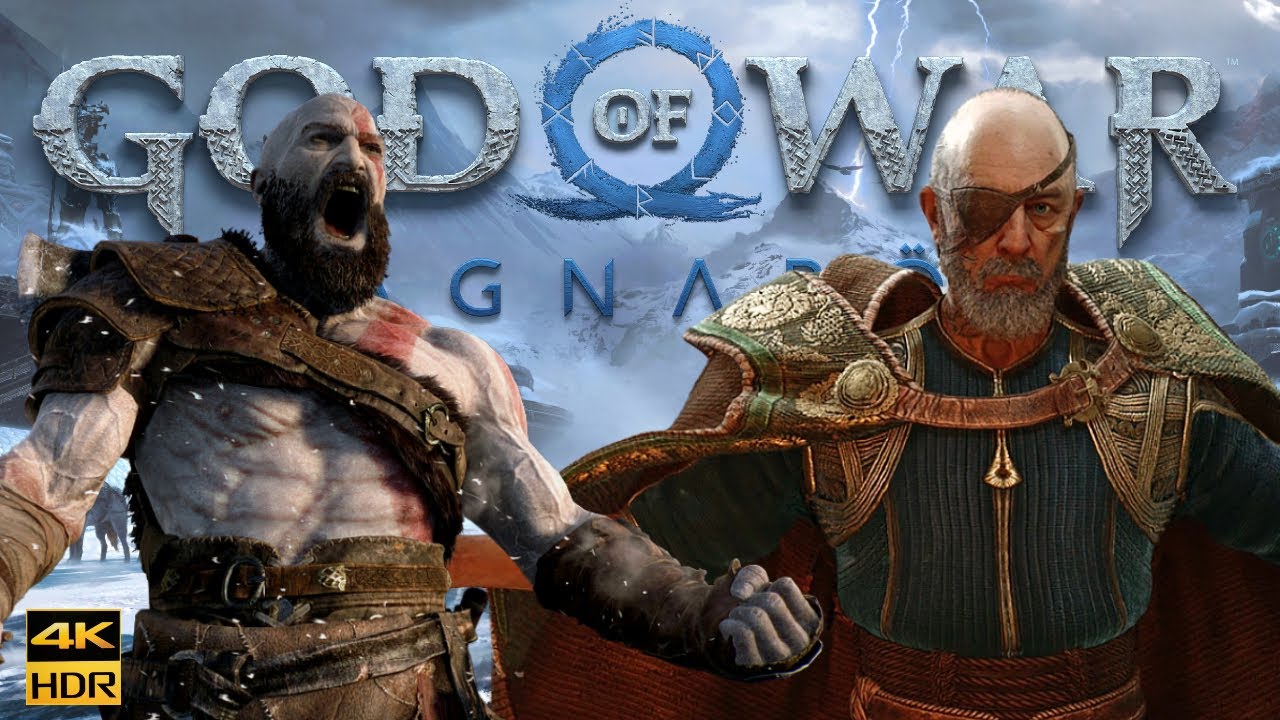KRATOS VS ODÍN | Combate Completo | God of War Ragnarök | 4K 60Fps - YouTube