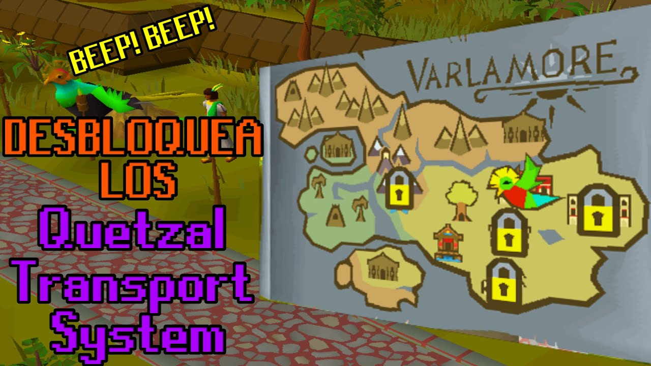 Como DESBLOQUEAR Los Quetzal Transport System De VARLAMORE ESPAÑOL ...