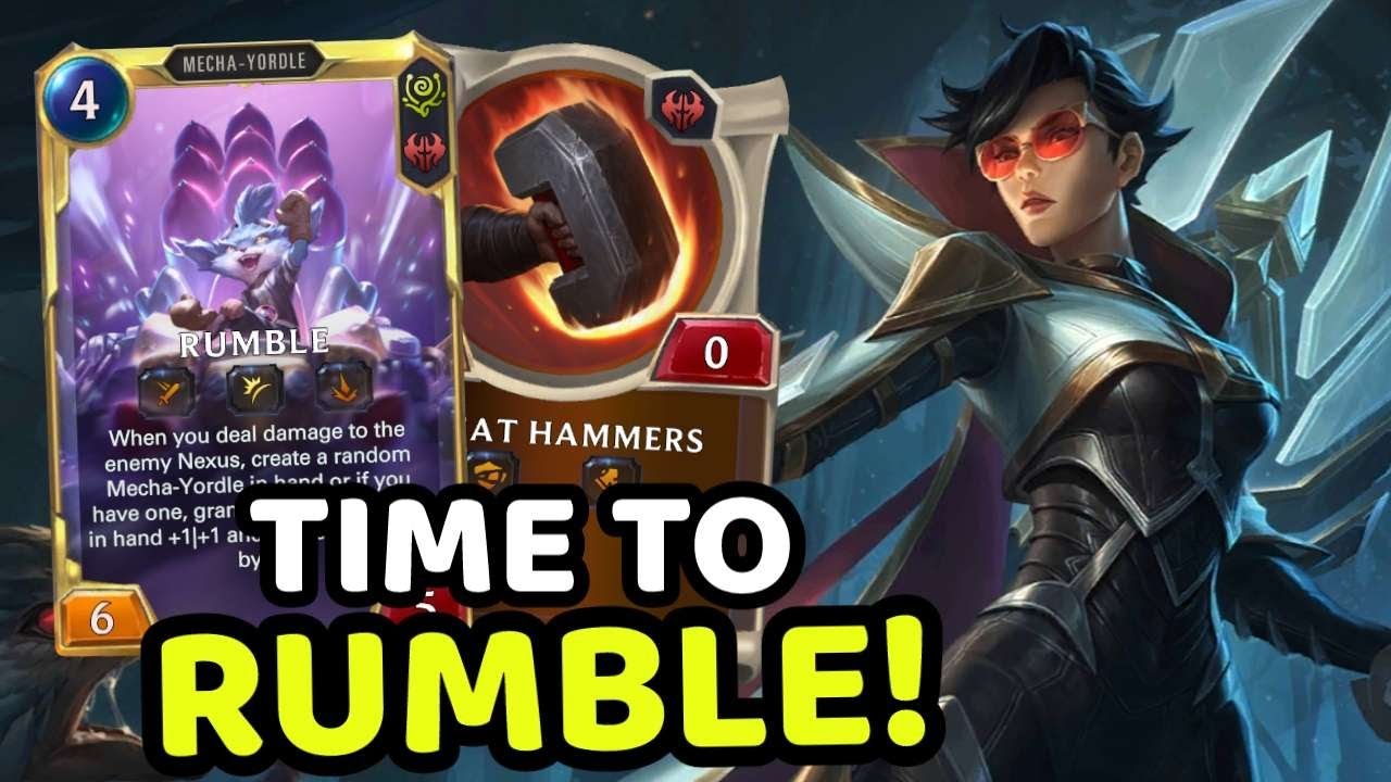 Vayne Rumble Crushes Ladder! Legends of Runeterra - YouTube