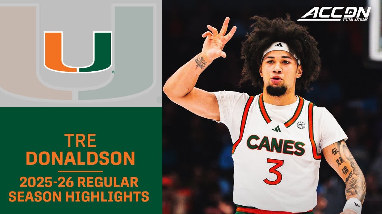 Celtics 2026 NBA Draft interviewee Tre Donaldson 2025-26 NCAA highlights