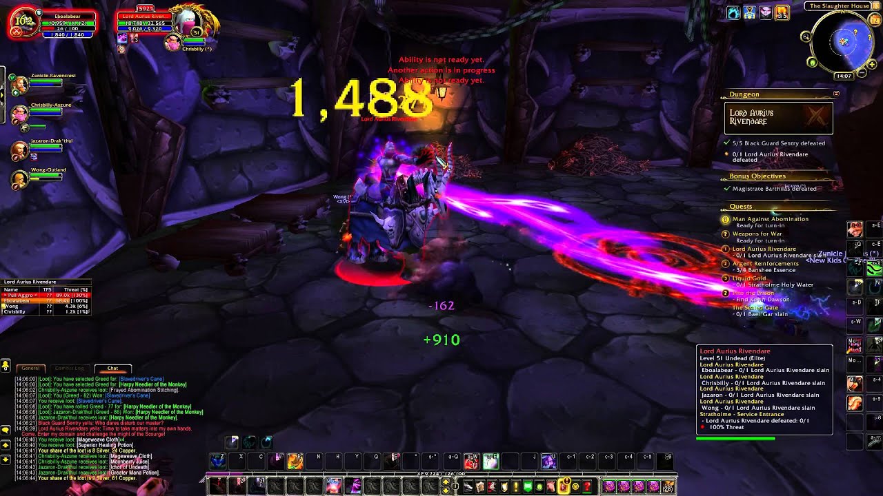 Who is Lord Aurius Rivendare - World of Warcraft - YouTube