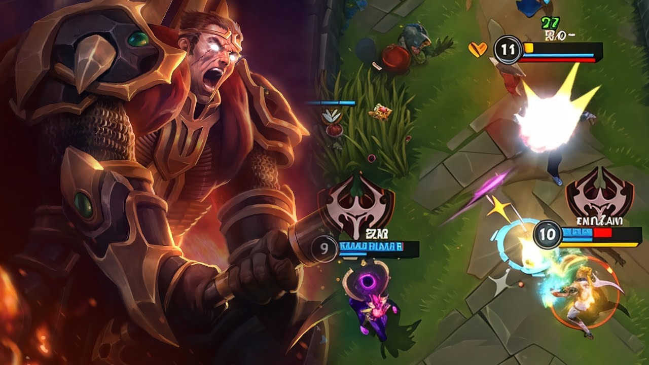 Wild Rift Darius - Top 1 Darius Gameplay Rank season 16 - YouTube