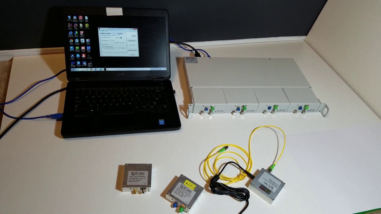 RFOptic MultiLink RFoF Solutions - YouTube