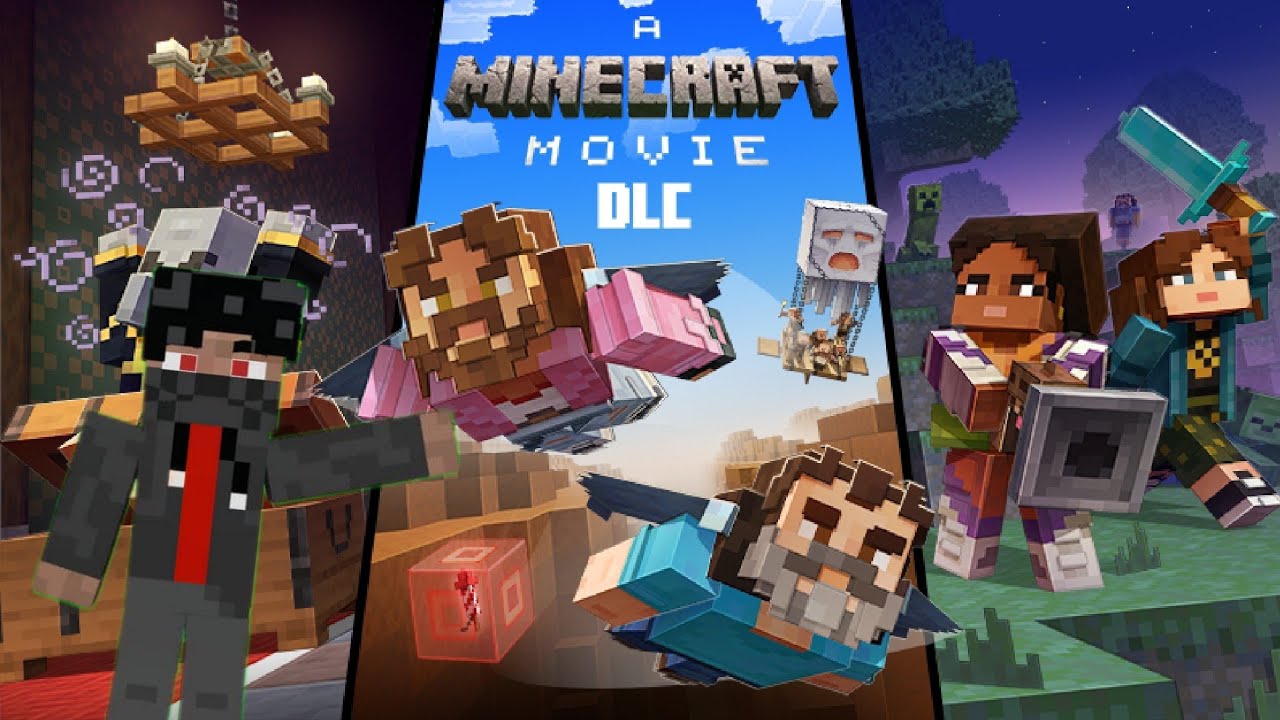 Jugando el DLC de A Minecraft movie - YouTube