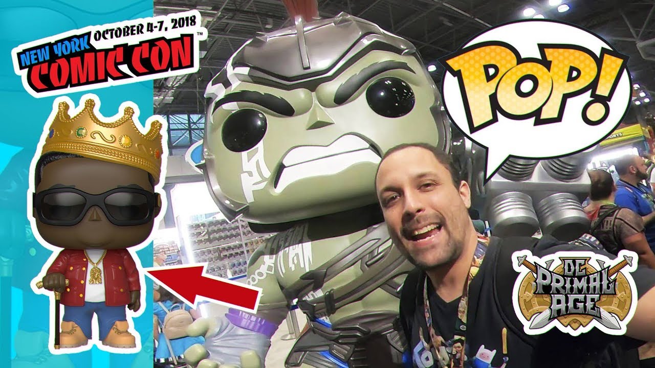 Os Funko POPs exclusivos da NYCC 2018: entrei no stand da Funko!!! New ...