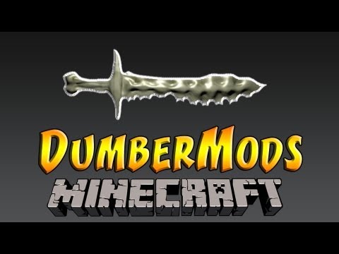 Minecraft: Mods | Bone Weapon and Tool Mod - YouTube