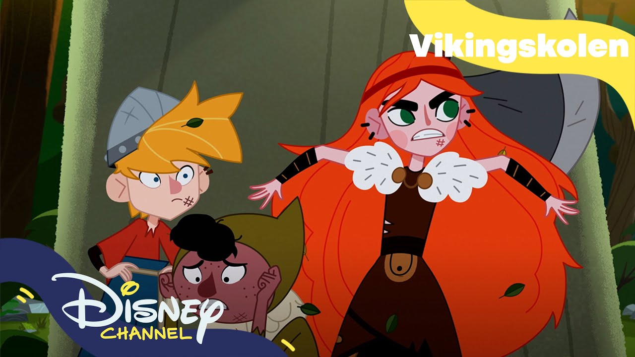 🐻 Bjørnen er løs! | NY SERIE: Vikingskolen | Disney Channel Norge - YouTube