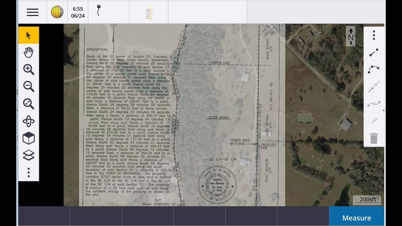 Surveying - Background Maps in Trimble Access and TBC - YouTube