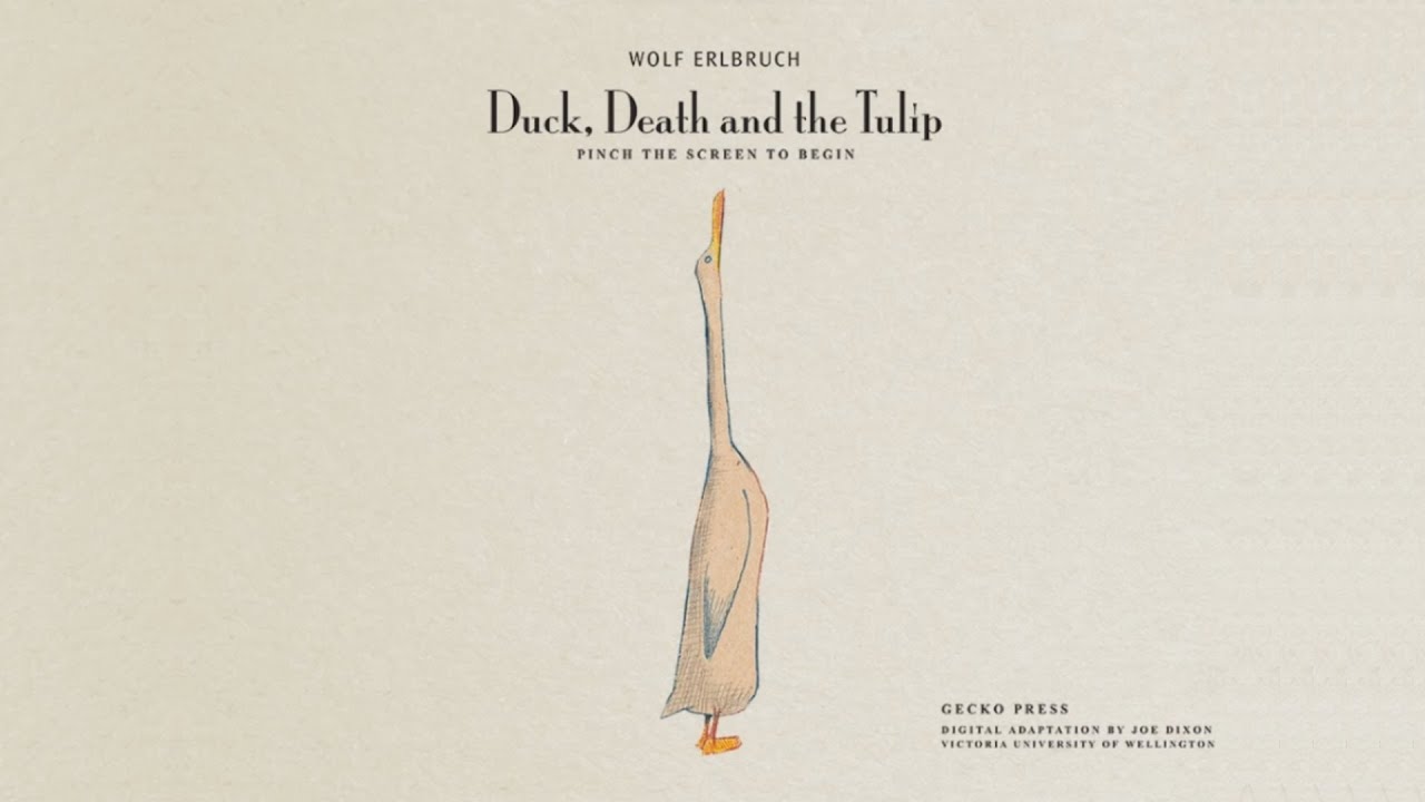 Duck, Death, and the Tulip --英文繪本導讀 - YouTube