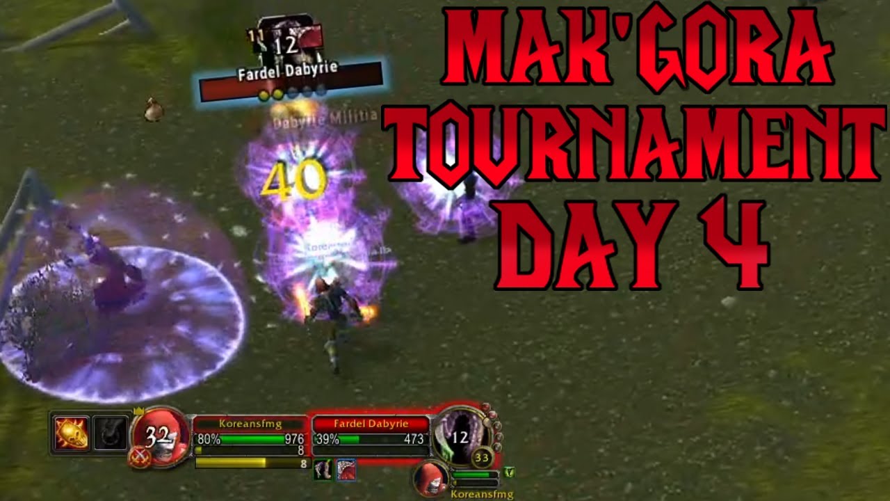 SAVIX HARDCORE MAK'GORA TOURNAMENT LEVELING DAY 4 - YouTube