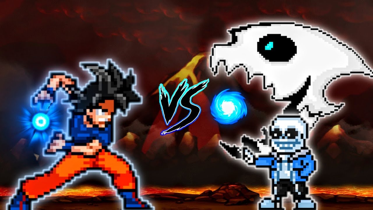 Goku TP V3.5 OP (all form) VS Classic Sans OP in Jump Force Mugen - YouTube