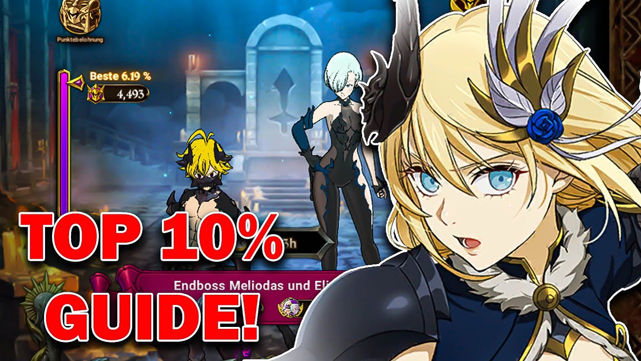 EIGENTLICH GANZ EINFACH!! FINAL BOSS MELIODAS & LIZ *TOP 10% GUIDE ...