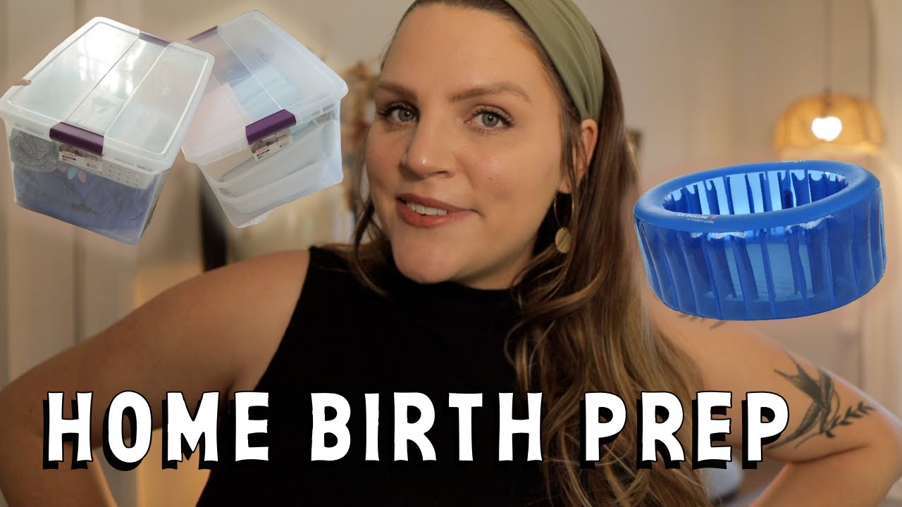 What's In My Home Birth Kit | Preparing for my Second Water Birth - YouTube