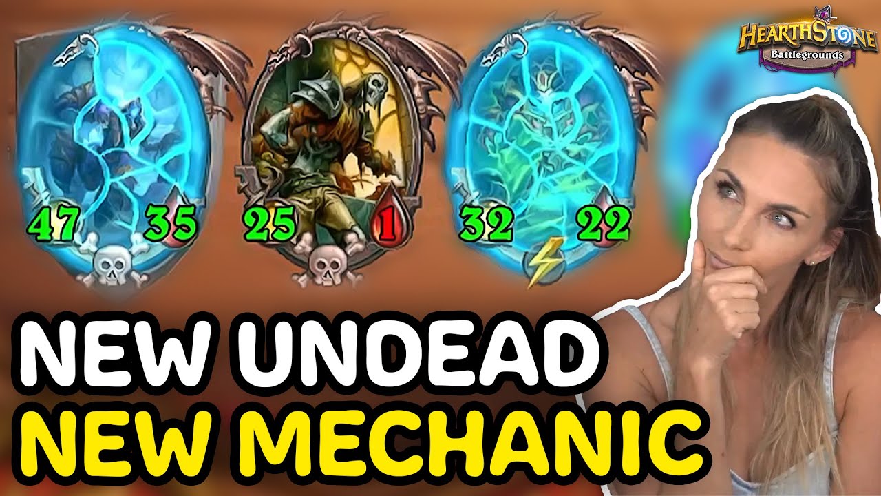 New Trick to Perma-Buff Undead! - Hearthstone Battlegrounds - YouTube