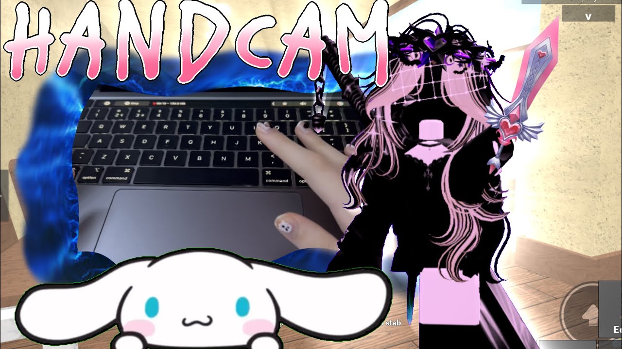 Playing MM2 with HANDCAM (Murder Mystery 2) - YouTube