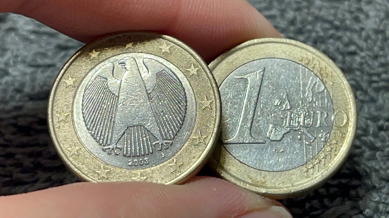 2003 Germany 1 Euro Coin • Values, Information, Mintage, History, and ...