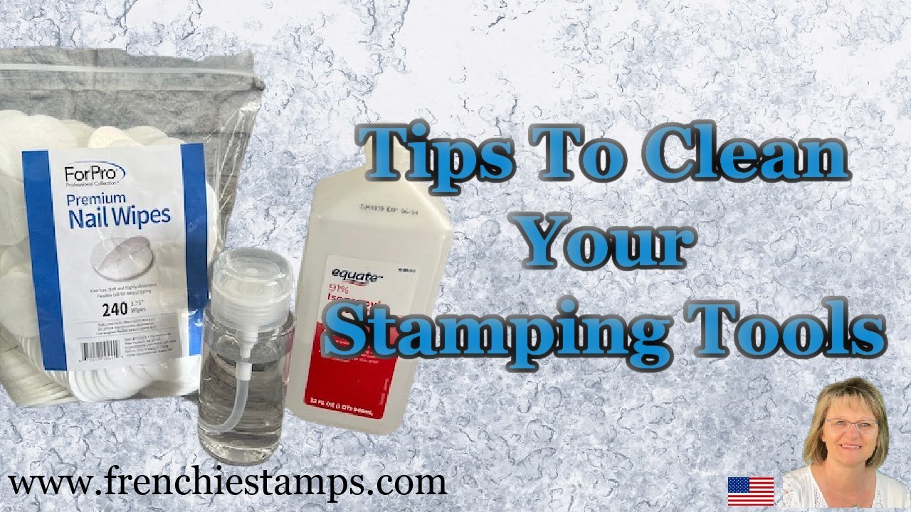 Best Products To Clean Your Stamping Tools - YouTube