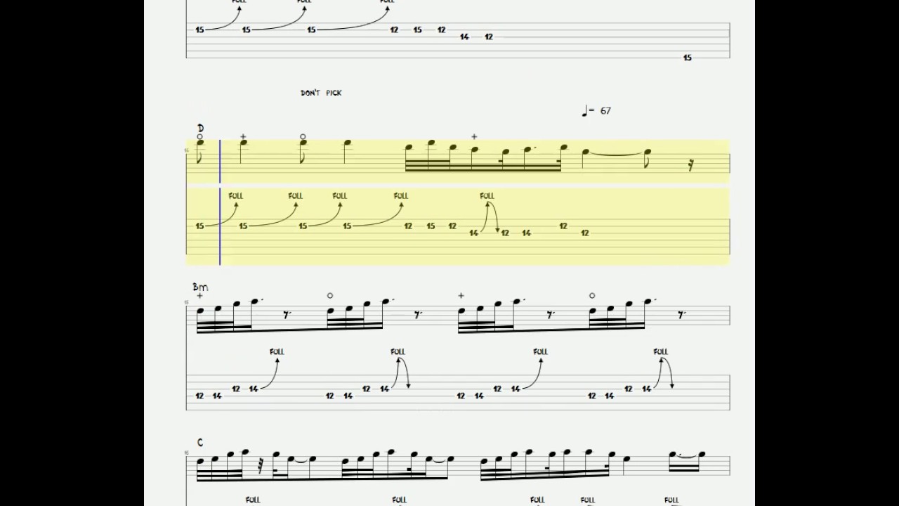 maggot brain intro tab - YouTube