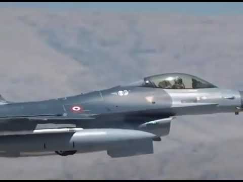 F-16 uçağın kalkışı