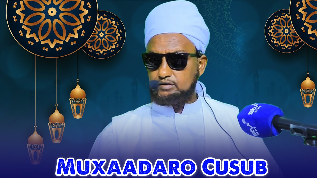 Sh Xuseen Cali Jabuuti - Muxaadaro Cusub - Masjid Jaamca Garoowe -May ...