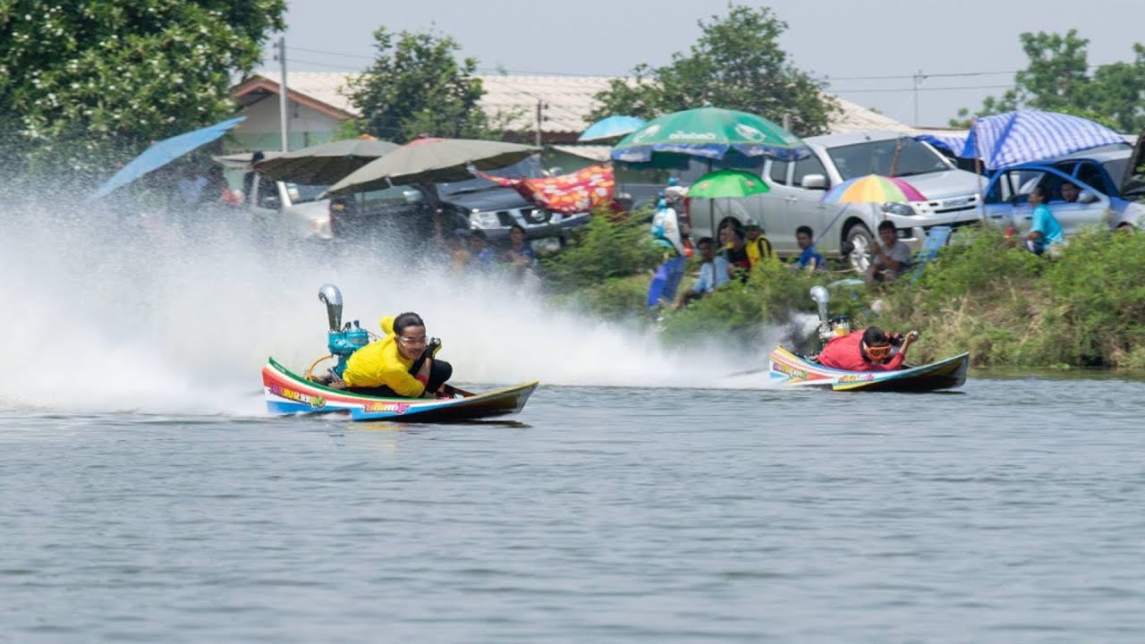 200+KM/H Thailand boat racing fun. Diffuse water !! - YouTube
