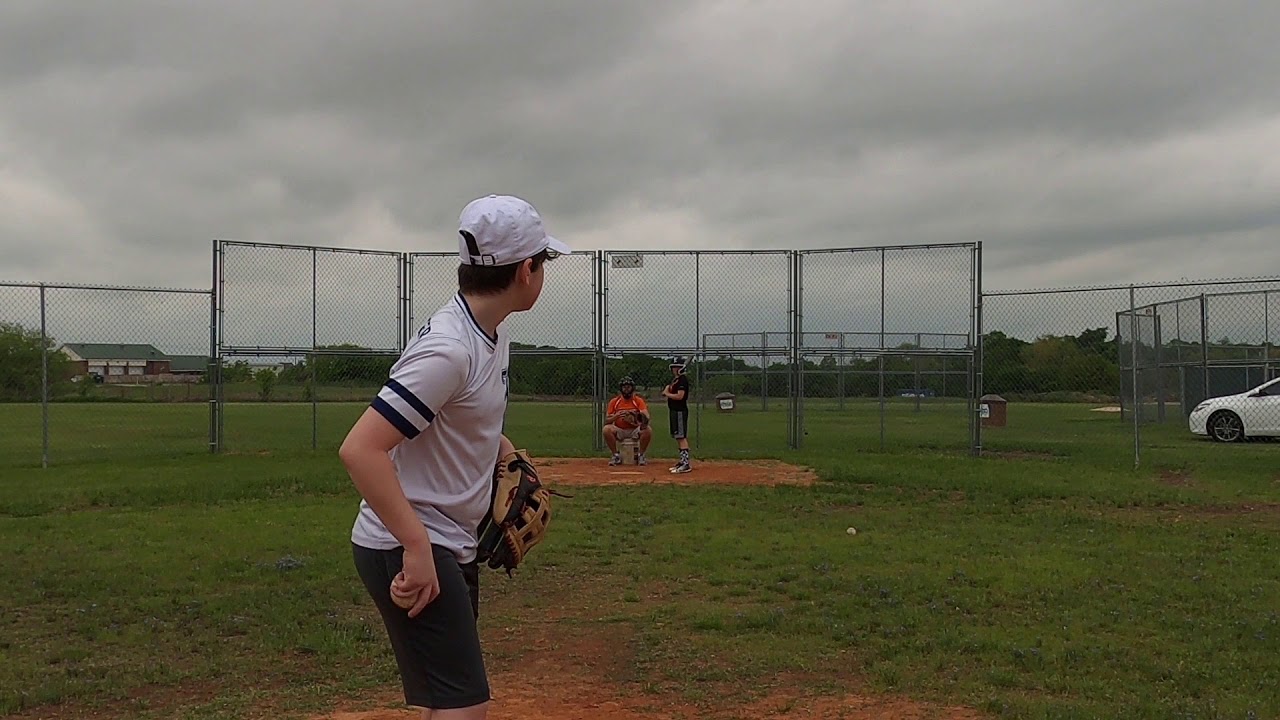 Logan Pitching To Nolan Landry And Braden 20200420 - YouTube
