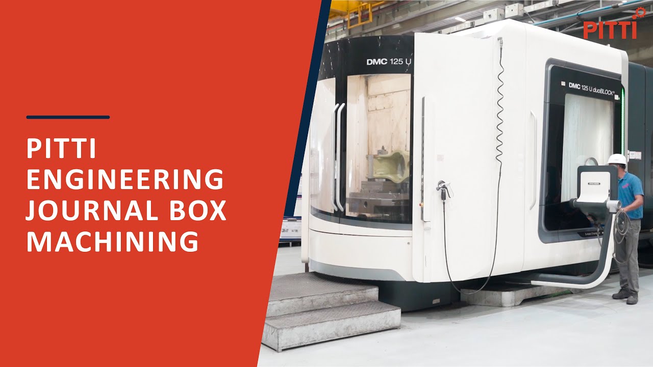 Pitti Engineering Journal Box Machining - YouTube