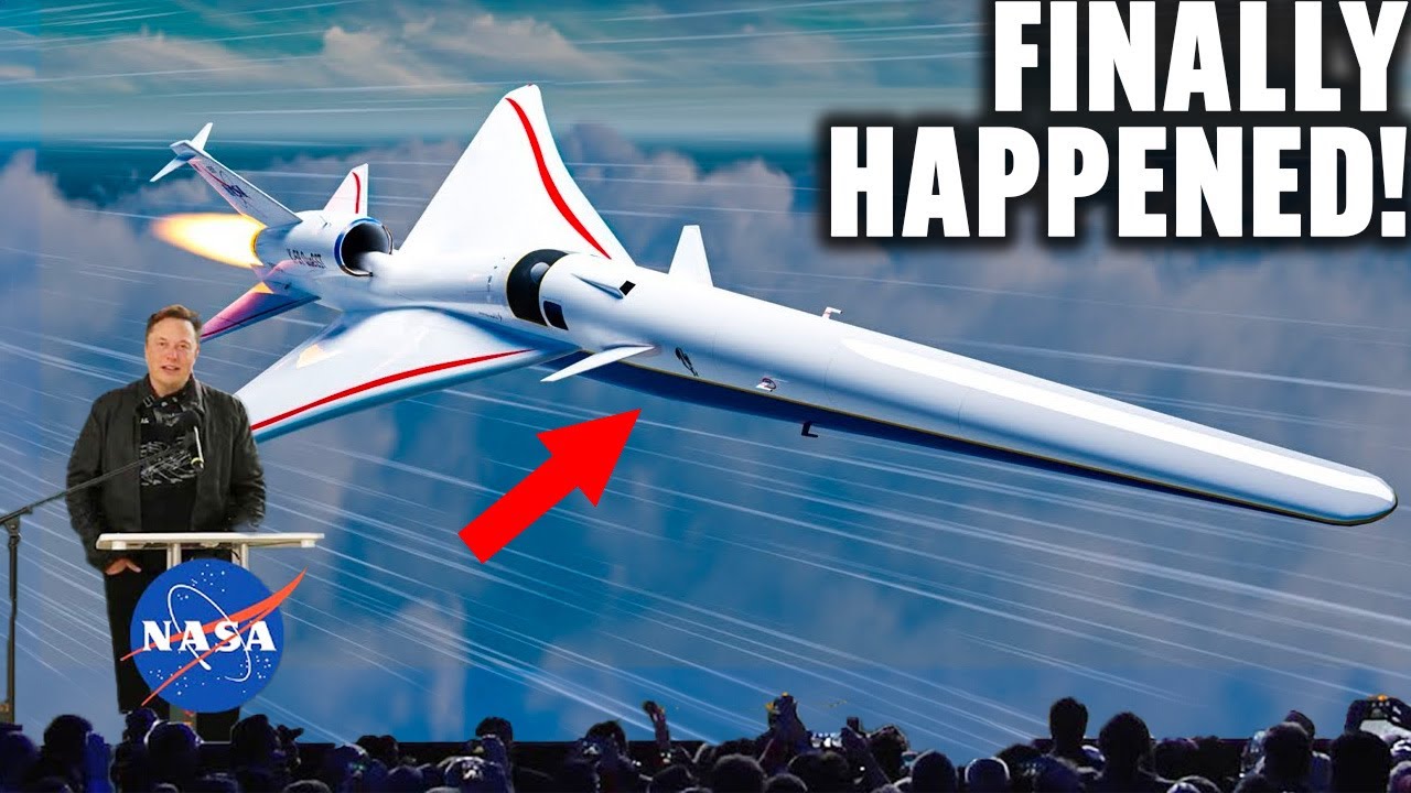 3 MINUTES AGO! NASA Just Released A Super Sonic Space Jet That Shocks ...