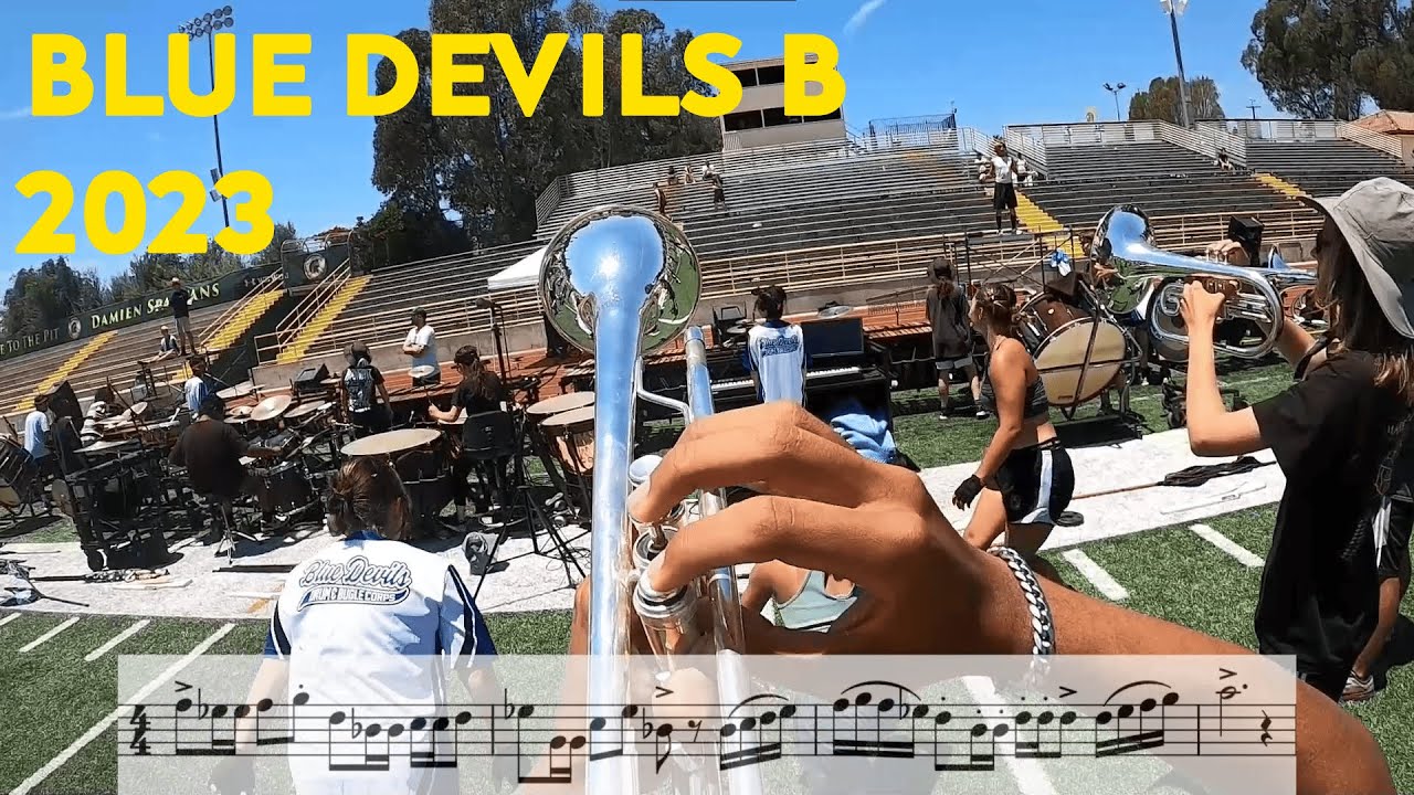 Blue Devils B 2023 Lead Trumpet Transcription - YouTube