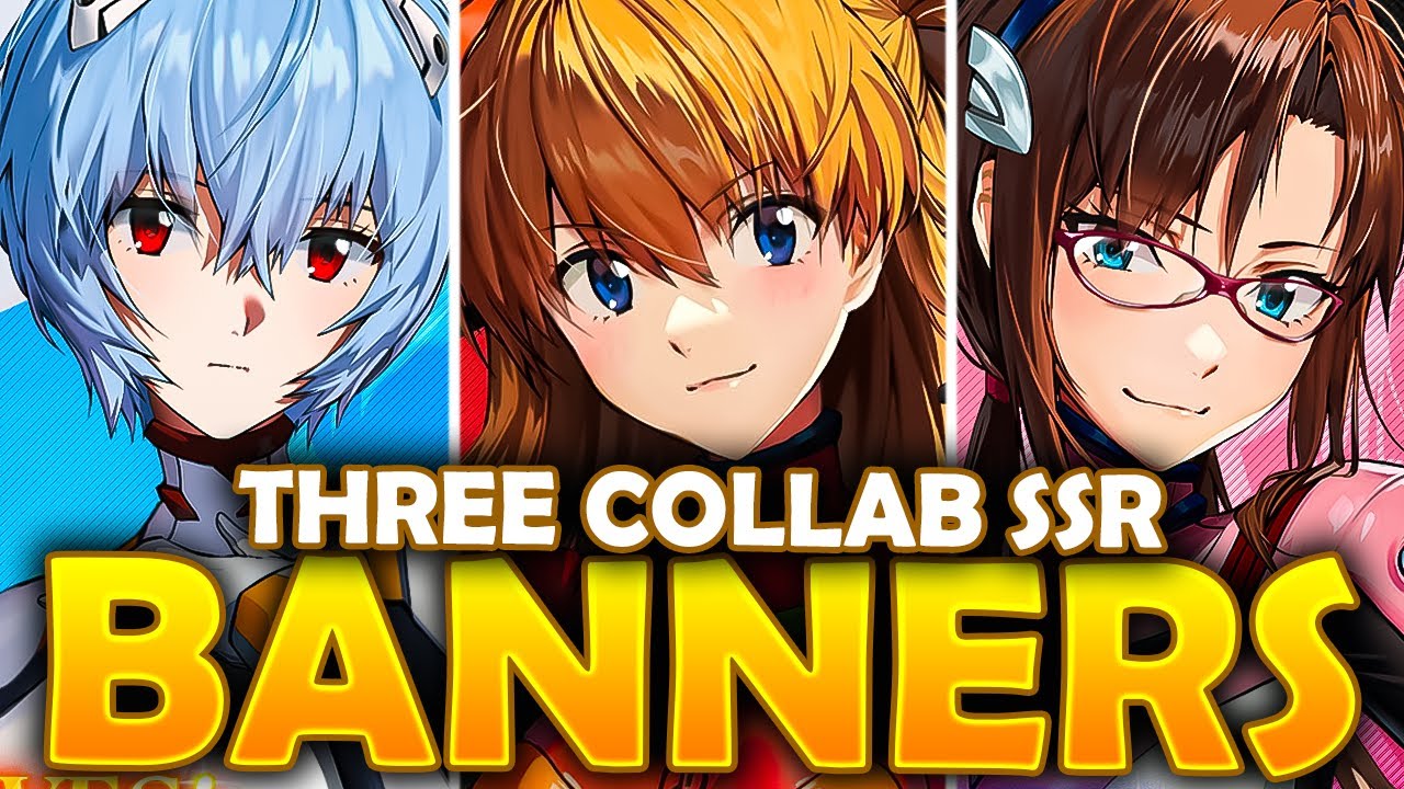 FIRST EVER TRIPLE SSR COLLAB BANNERS!!! WILLL MISATO BE A FREE SR UNIT ...