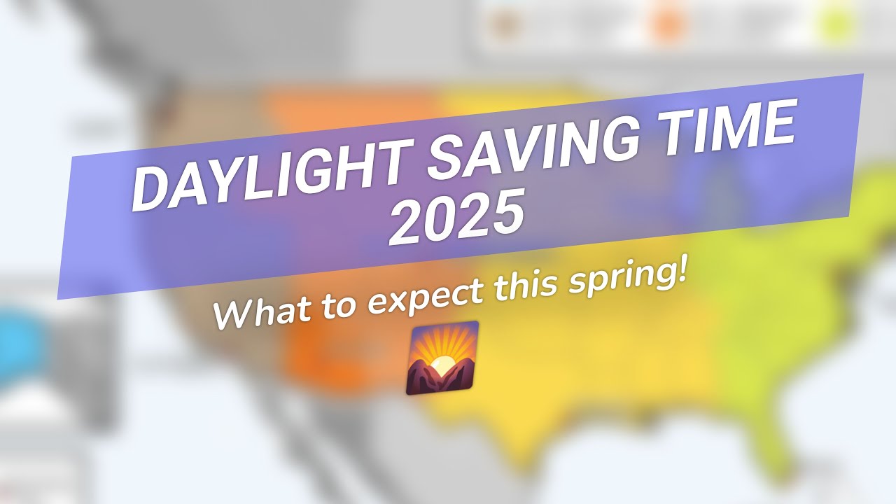 🌅 The Sunset Shift: Daylight Saving Time 2025! ⏰ - YouTube
