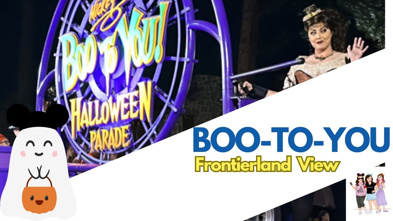 Boo To You Parade During Mickey's Not So Scary Halloween Party ...