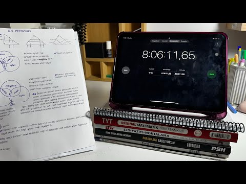yks27|| +8 saatlik çalışmam | dershane nasıl gidiyor??