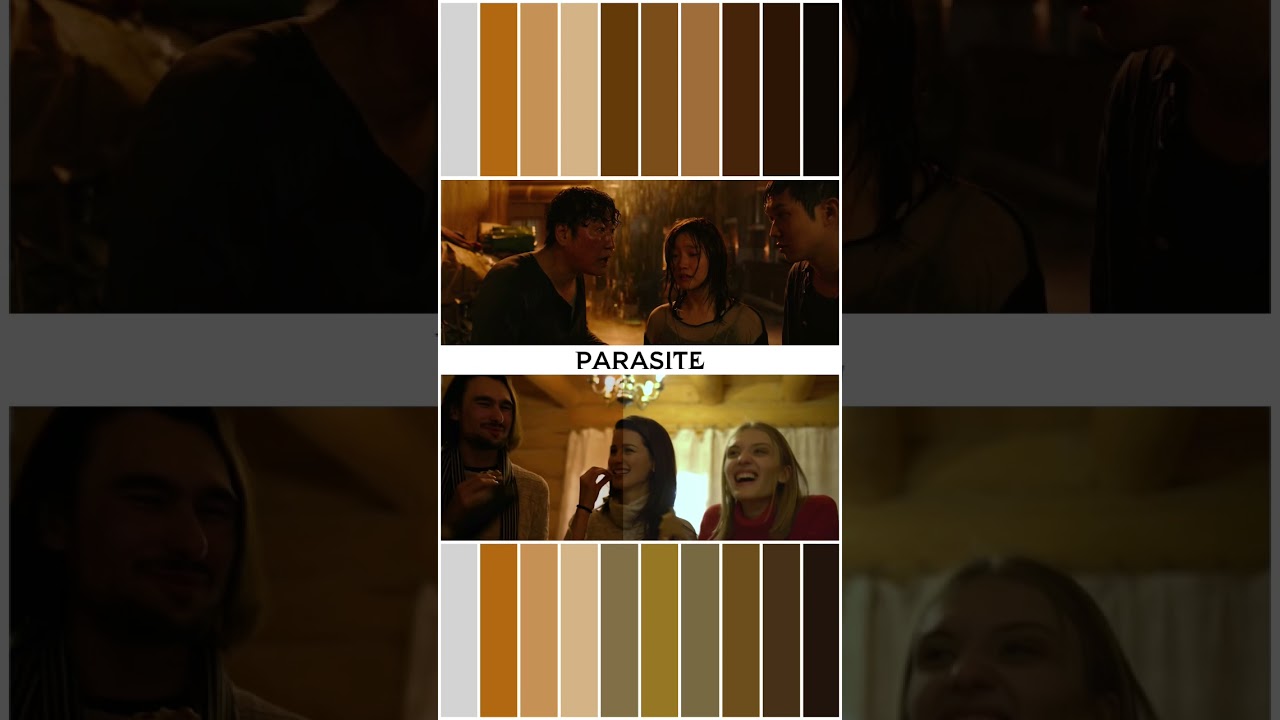 Parasite color grade with Movie LUTs #shorts - YouTube