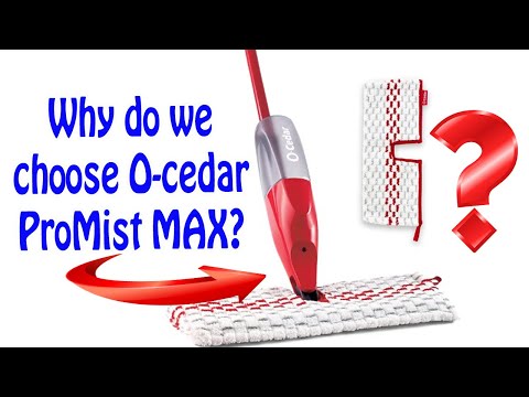 O Cedar promist max spray mop review - YouTube