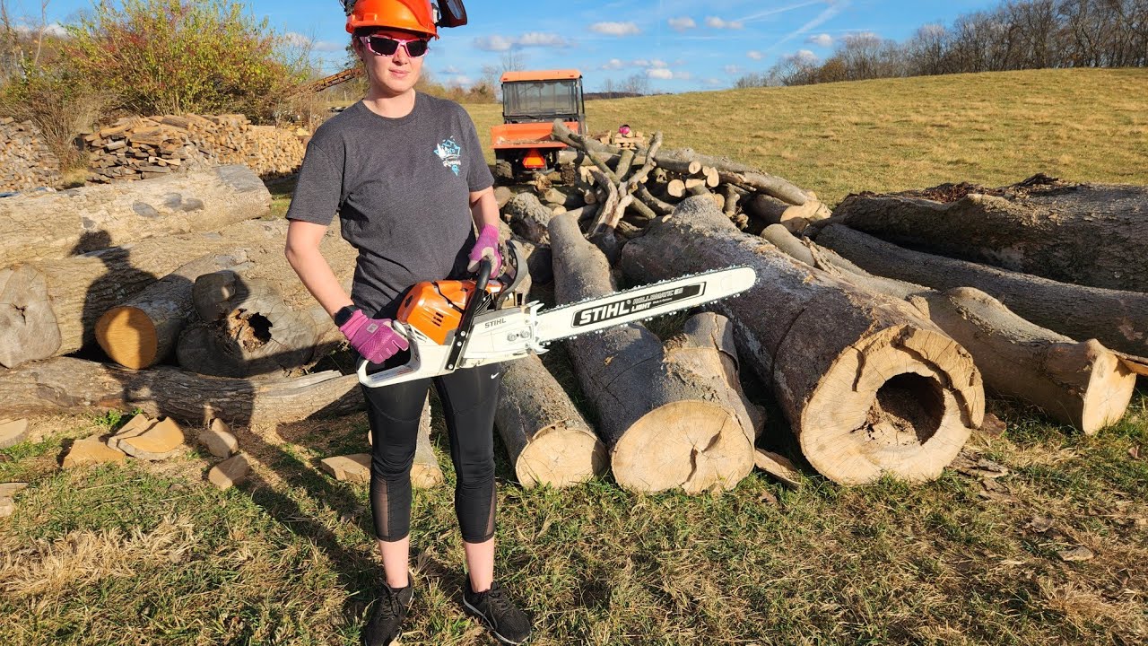 Stihl MS500i upgrade | Feed lot prep - YouTube