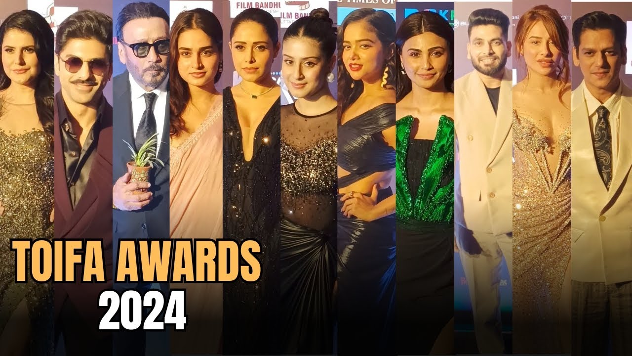 TOIFA Awards 2024 l Times of India's OTT Edition Award l Start-studded ...