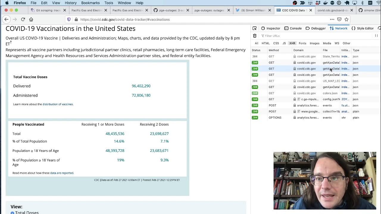 Git scraping: tracking changes to a scraped data source using GitHub Actions - YouTube