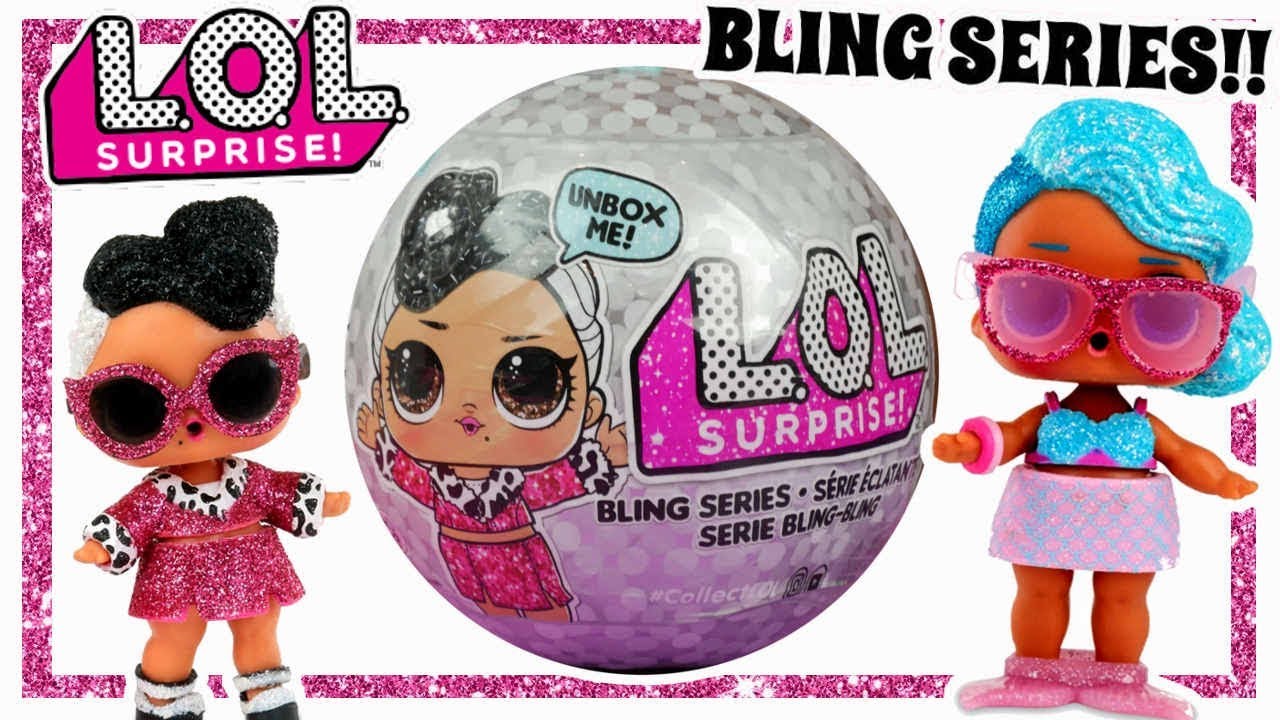 LOL Surprise BLING SERIES • Otwieram nową świąteczna kulę - YouTube