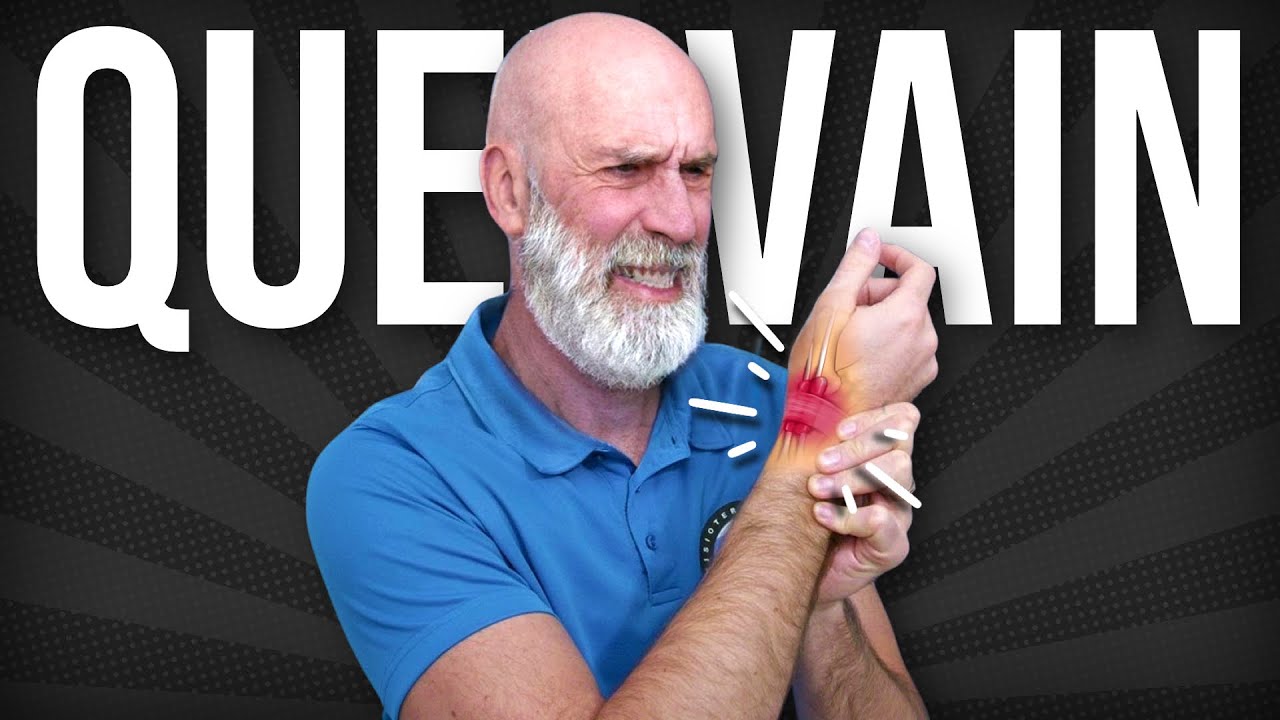 EJERCICIOS para LA TENDINITIS DE QUERVAIN en adultos mayores - YouTube