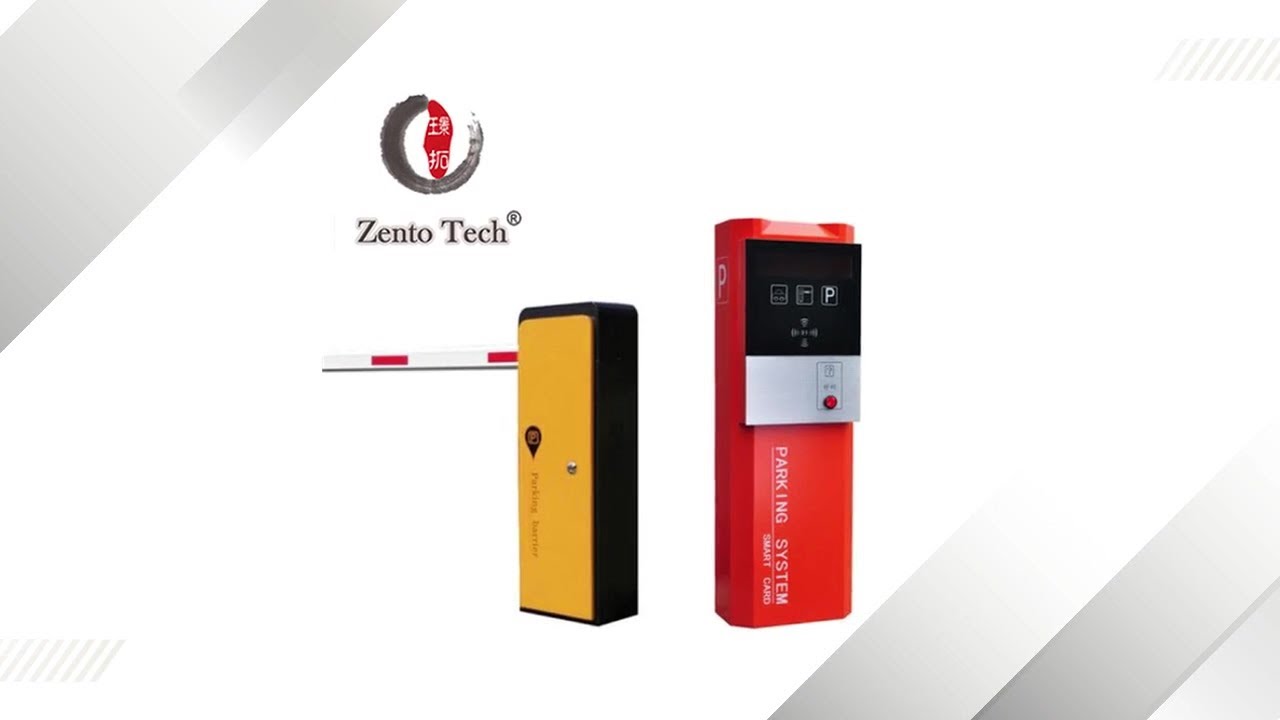 Factory Price Barcode Ticket System Auto Barrier Gate Car Parking ...