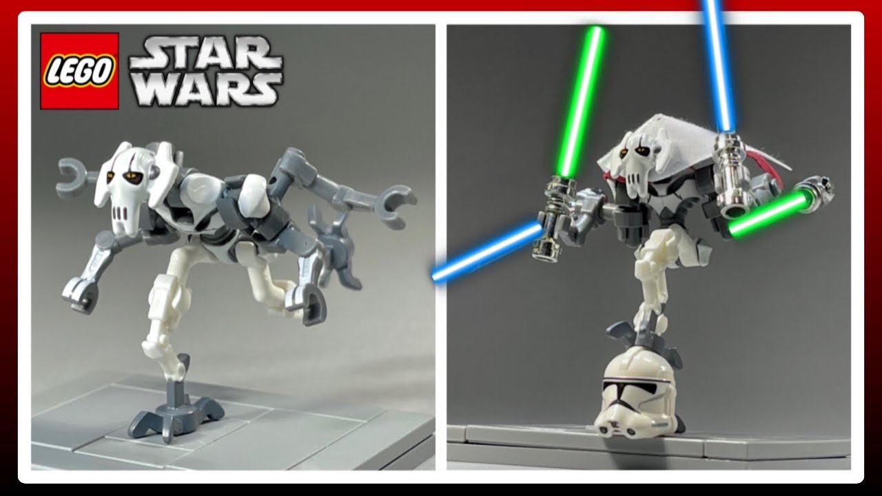LEGO General Grievous Upgrade 3.0 - YouTube