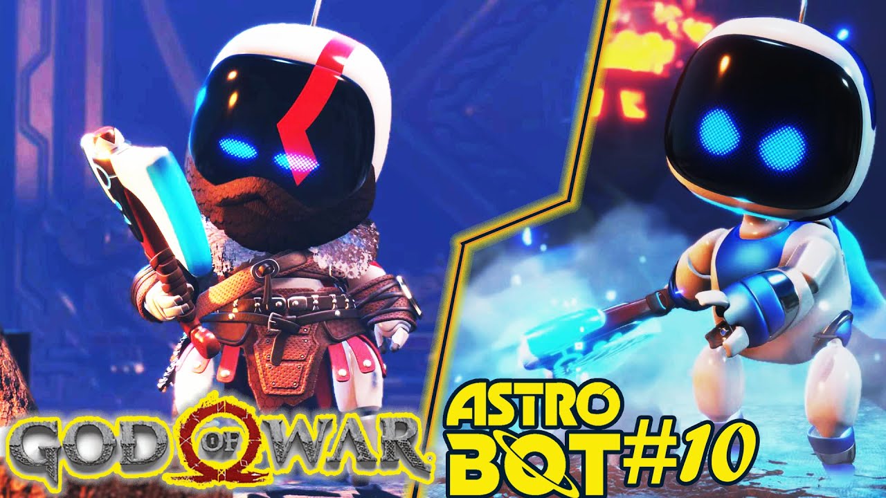 God of War in Astro Bot#10 | Fixing Next Part of the PS5: Mothership´s ...